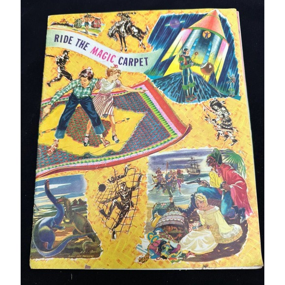 Accents | 1952 Grolier Ride The Magic Carpet Advanced Booklet Of ...